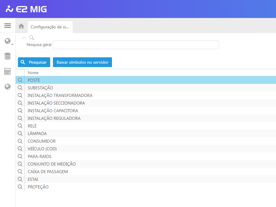 Simbologia - Manuais E2 MIG